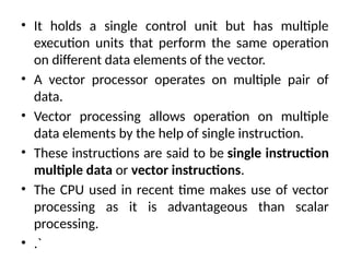 Vector Processor Conceptofacaar Pptx Ppt