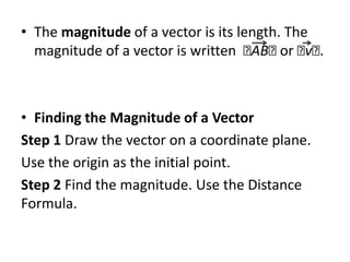 Vectors | PPTX | Physics | Science