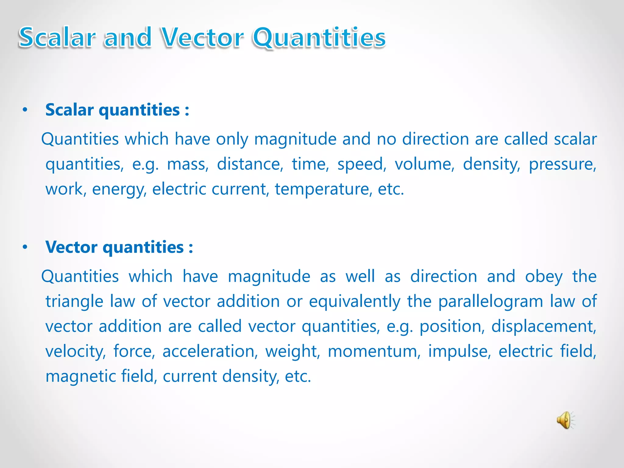 Vectors - A Basic Study | PPSX