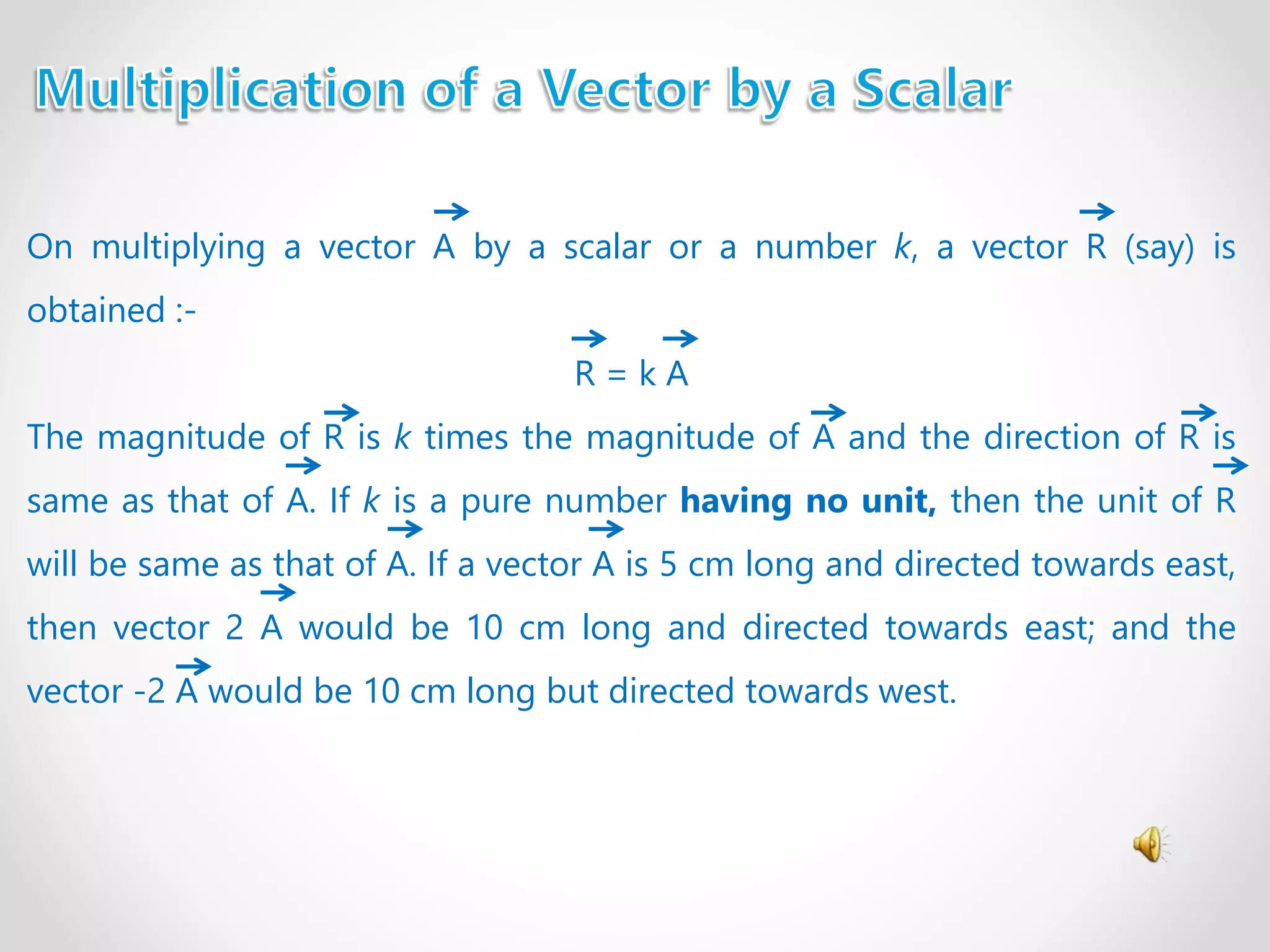 Vectors - A Basic Study | PPSX