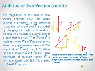 Vectors - A Basic Study | PPSX