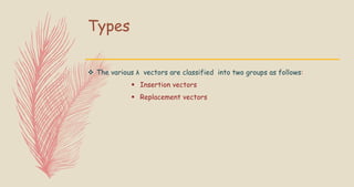 Vectors part 1 | molecular biology | biotechnology | PPTX