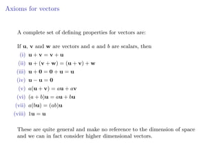 Vectors-2 - Vectors in three and higher dimensions.pdf
