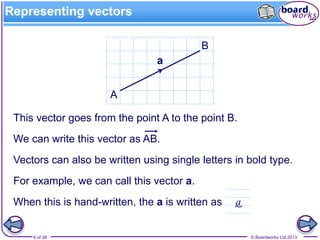Vectors | PPTX