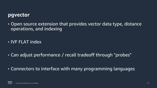 Vectors are the new JSON in PostgreSQL | PPT