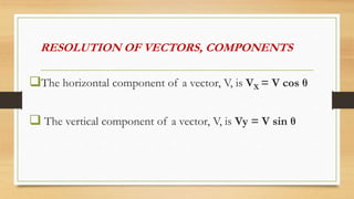 Vectors and scalars for Year 10 thank you for reading | PPTX