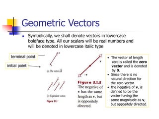 Vectors mod-1-part-1 | PPTX