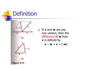 Vectors mod-1-part-1 | PPTX