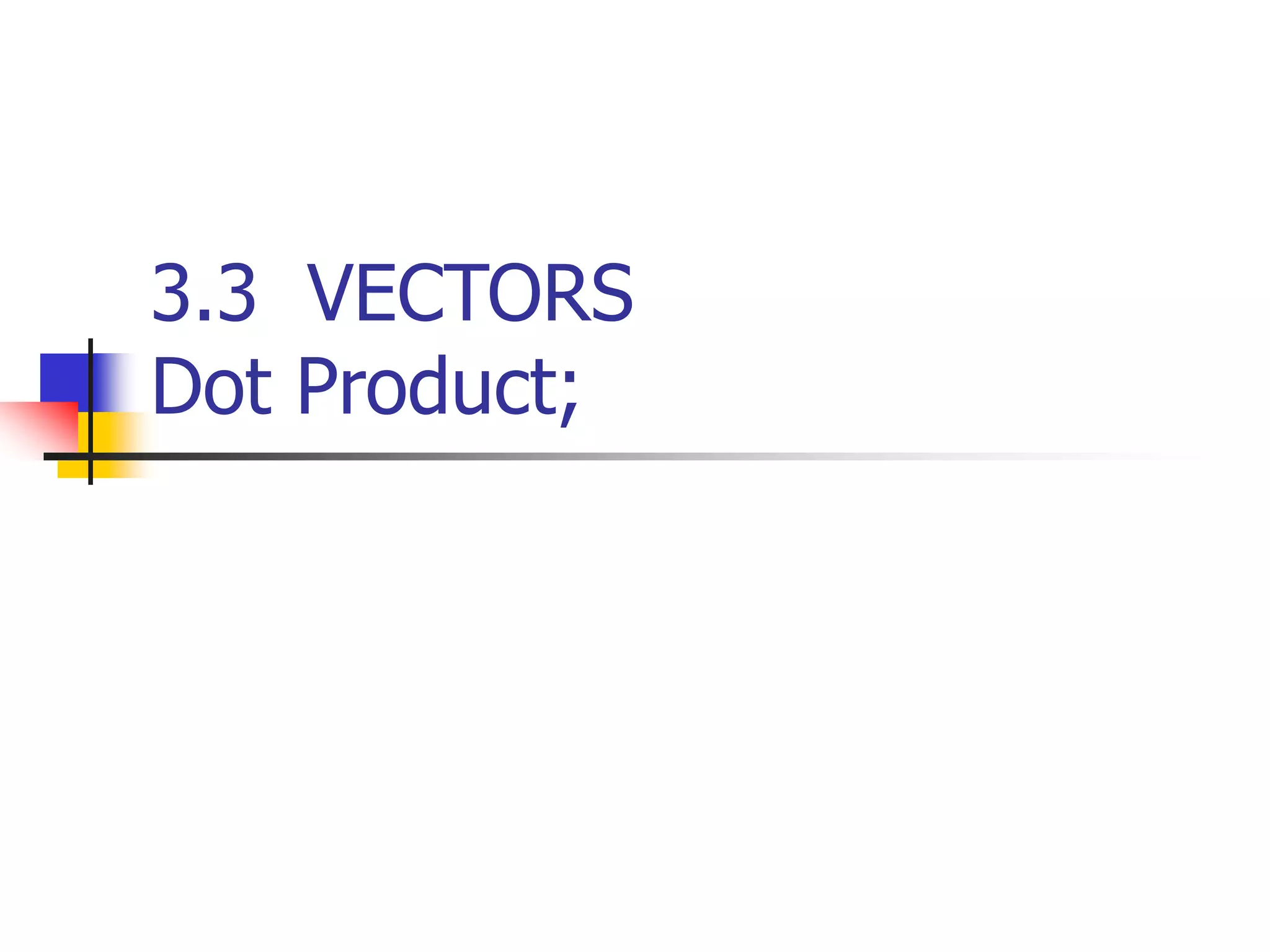 Vectors mod-1-part-2 | PPT