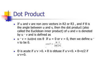 Vectors mod-1-part-2 | PPT