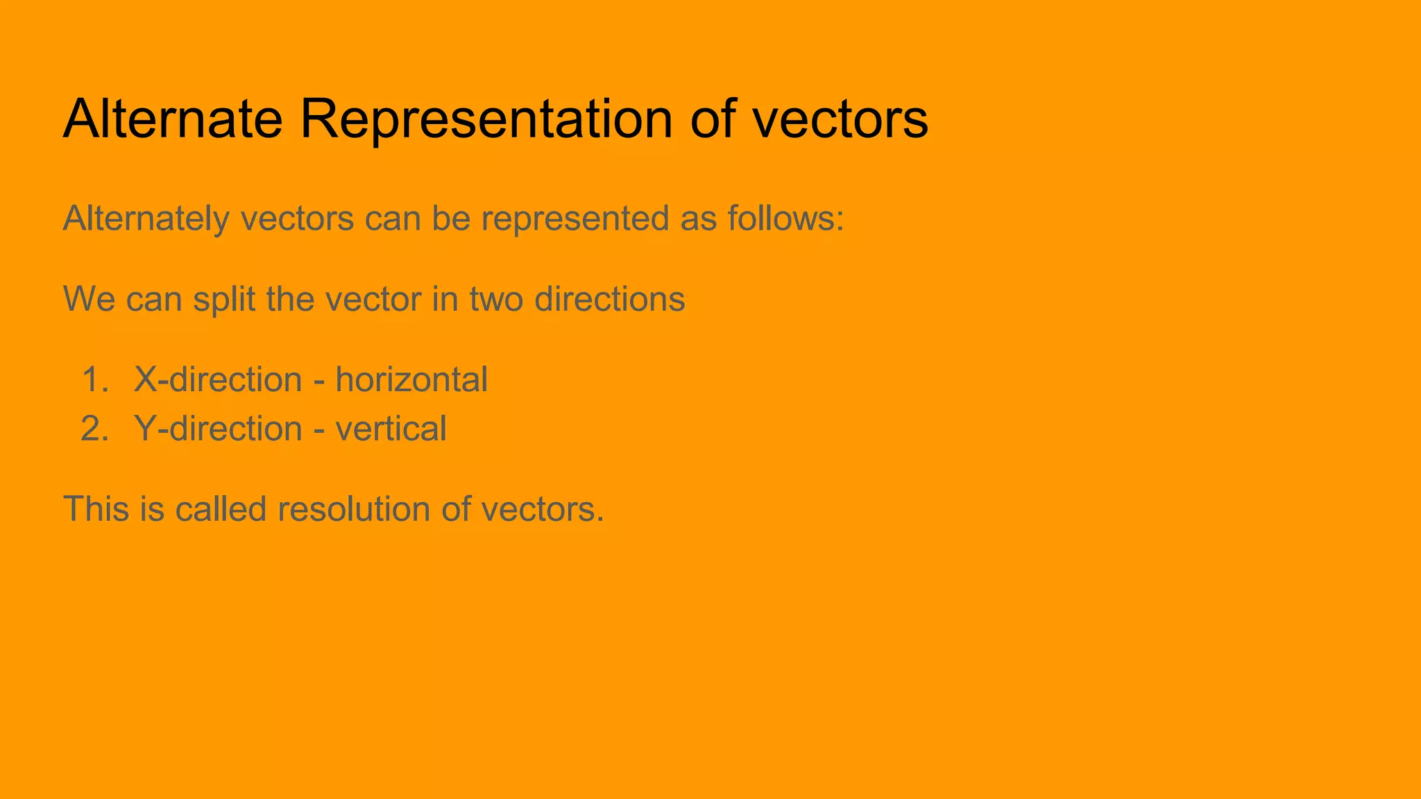 Vectors - part 1 concept | PPTX | Physics | Science