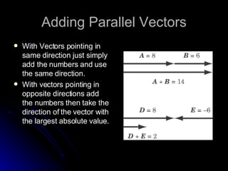 Vectors Scalars 1 | PPT