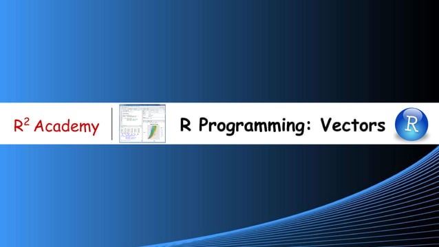 R Programming: Introduction to Vectors | PDF