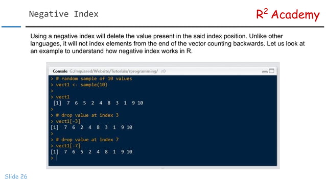 R Programming: Introduction to Vectors | PDF