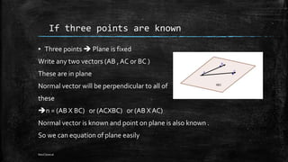 Vectors and 3 d | PPTX