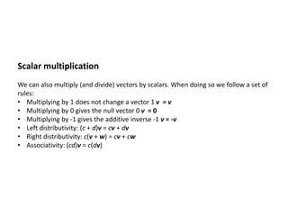 Vectors and scalars for IB 11th graders | PPTX