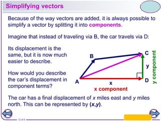 Vectors and Scalars- 3 Edited Secondary.ppt