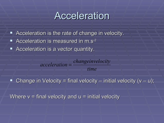 Vectors And Scalars And Kinematics | PPT | Physics | Science