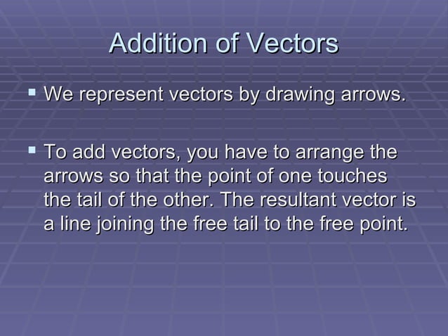 Vectors And Scalars And Kinematics | PPT | Physics | Science