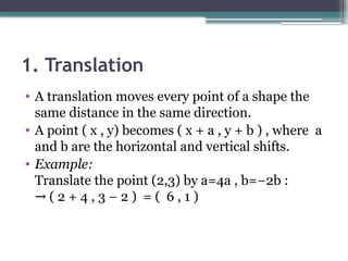 Vectors and Transformation of the Plane.pptx