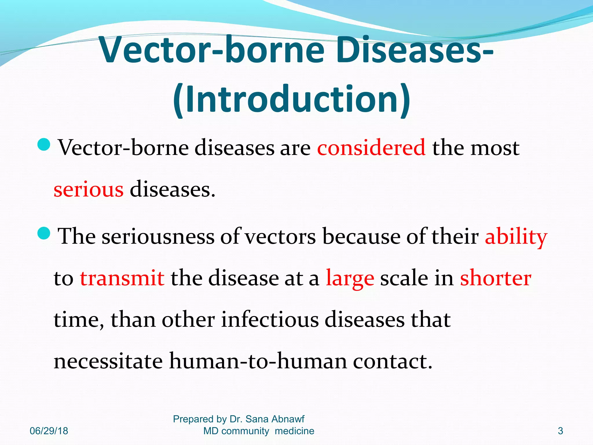 Vectors borne diseases 1 | PPT
