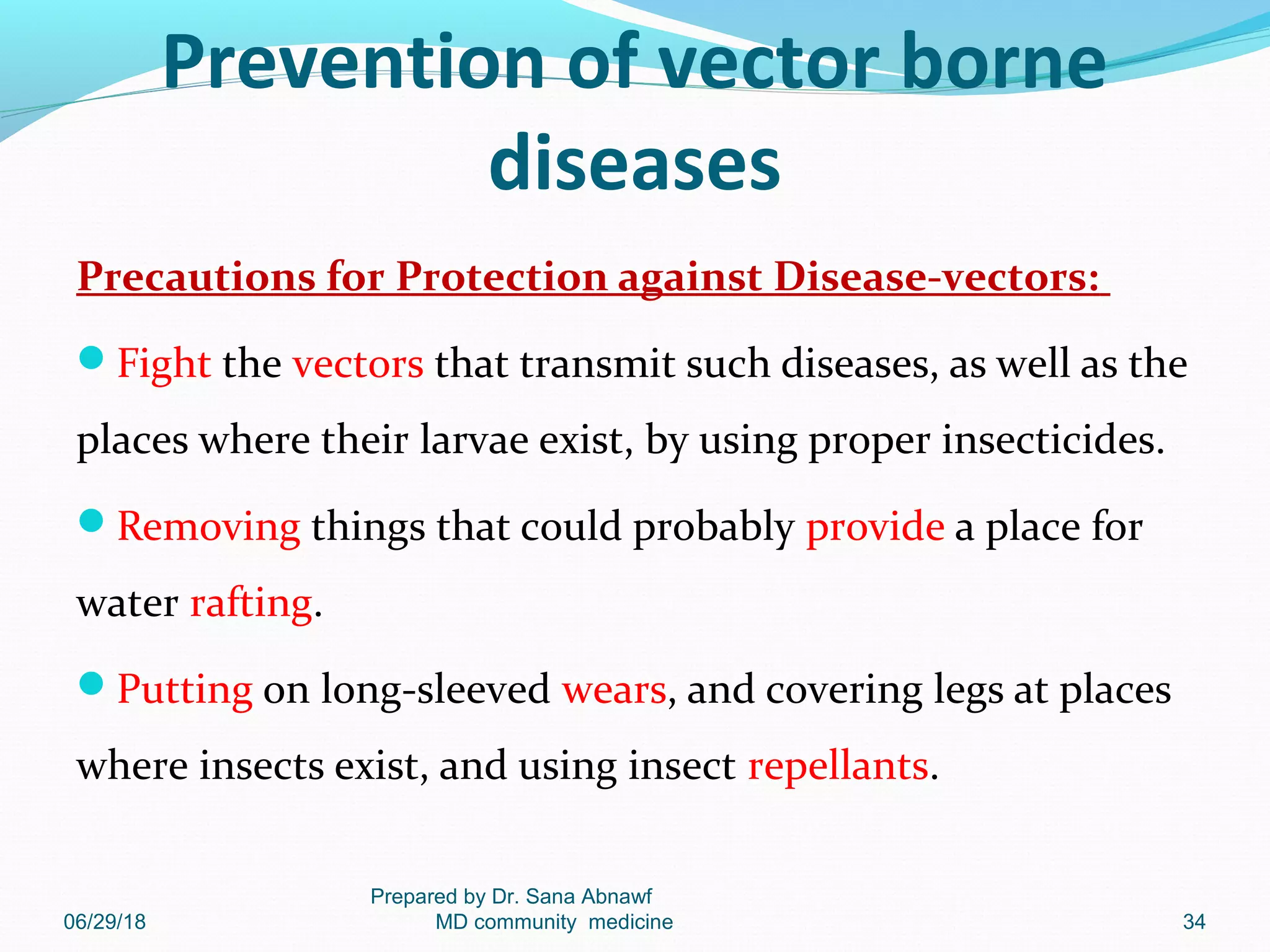 Vectors borne diseases 1 | PPT