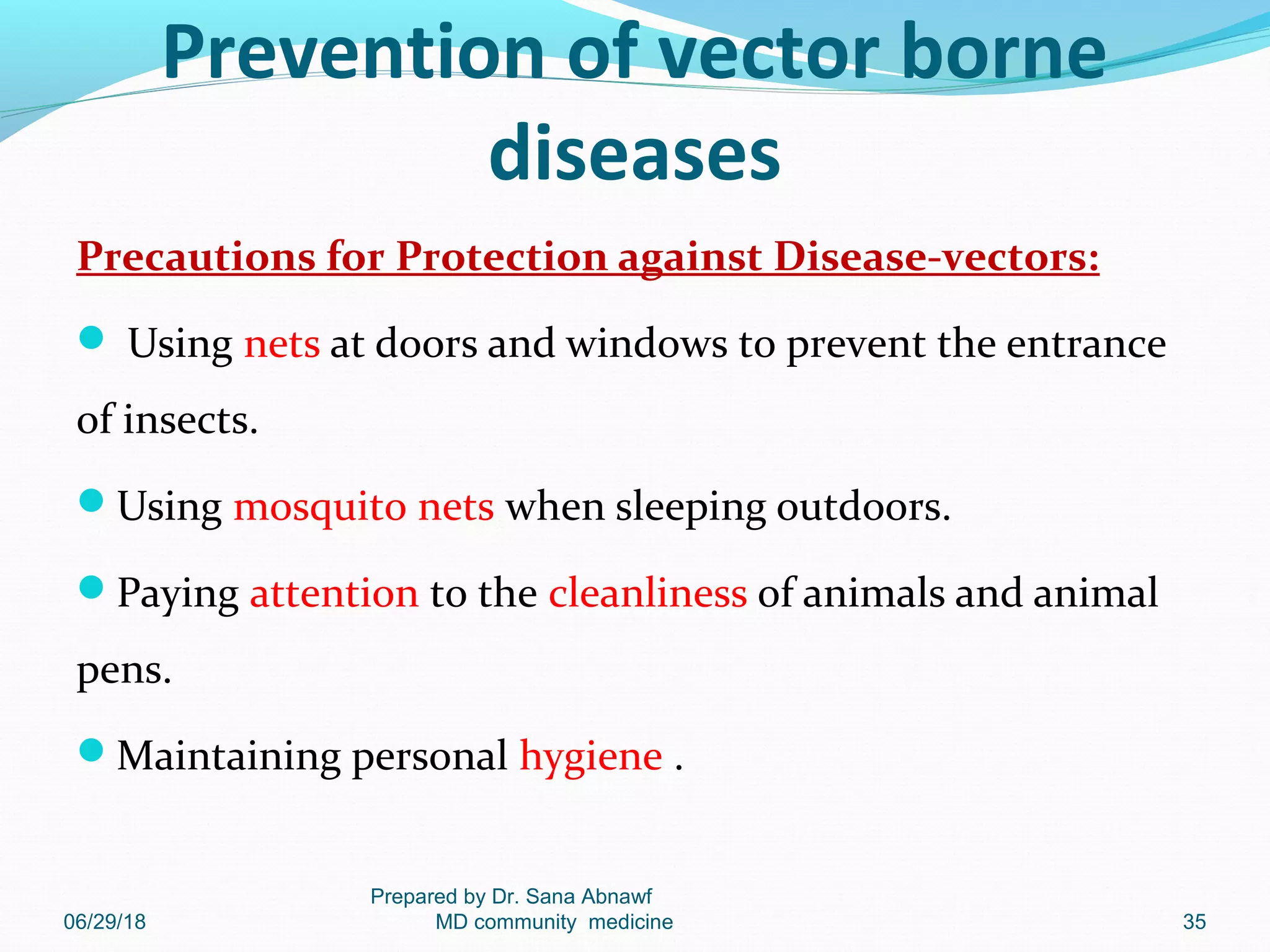 Vectors borne diseases 1 | PPT