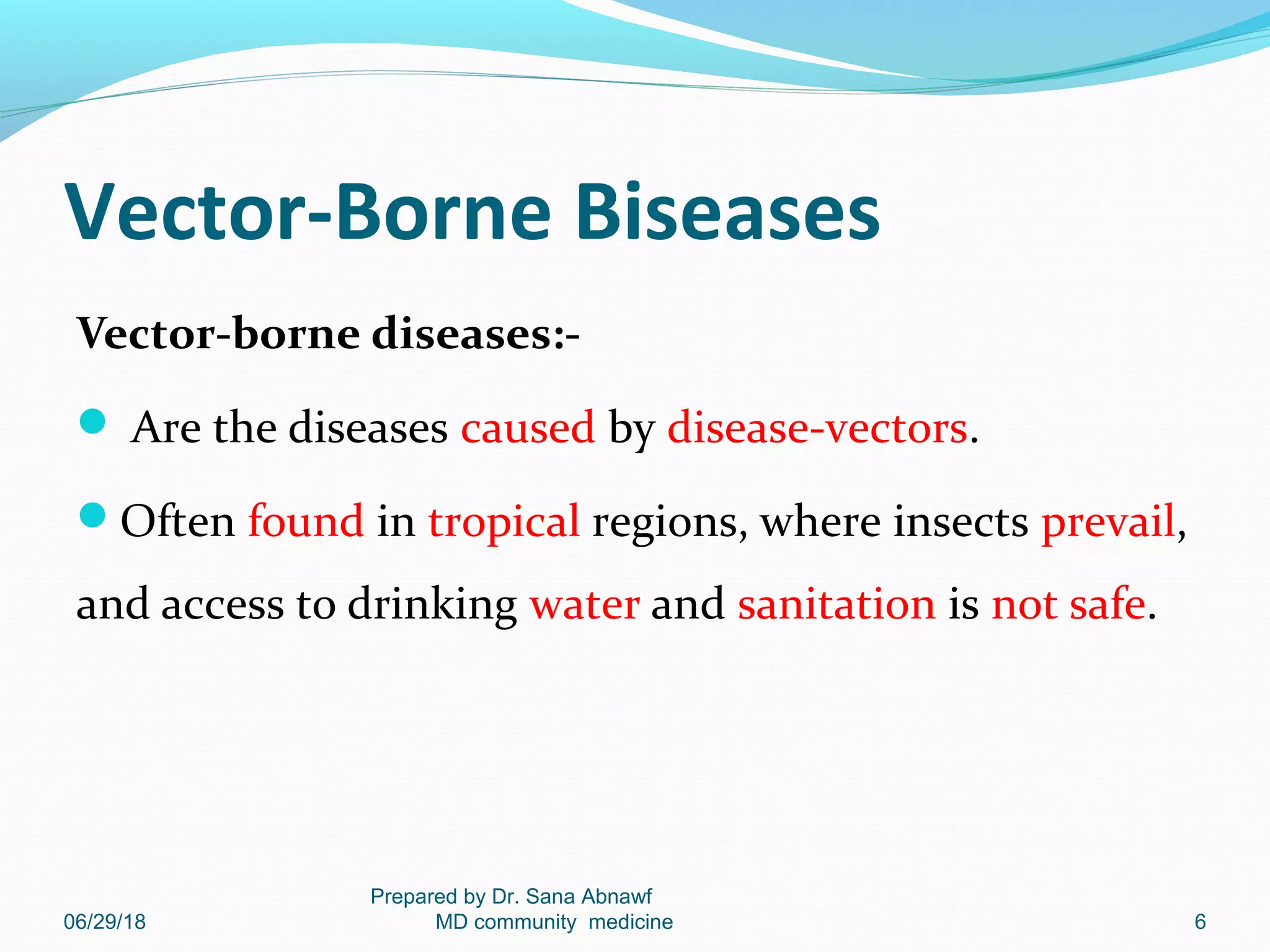 Vectors borne diseases 1 | PPT