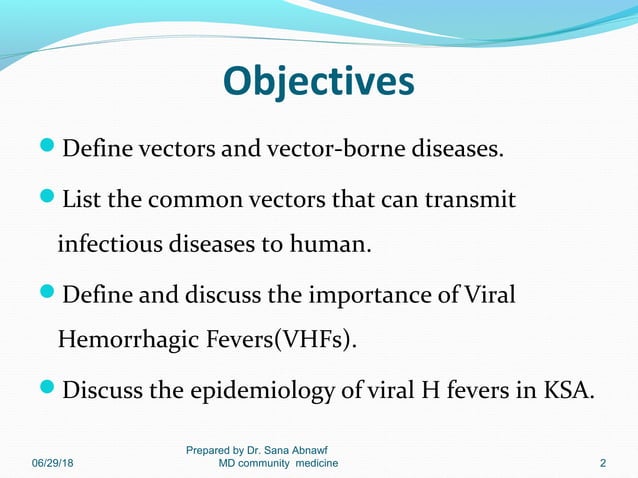 Vectors borne diseases 1 | PPT