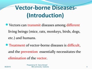 Vectors borne diseases 1 | PPT