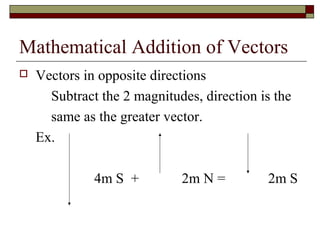 Vector&scalar quantitiesppt | PPT