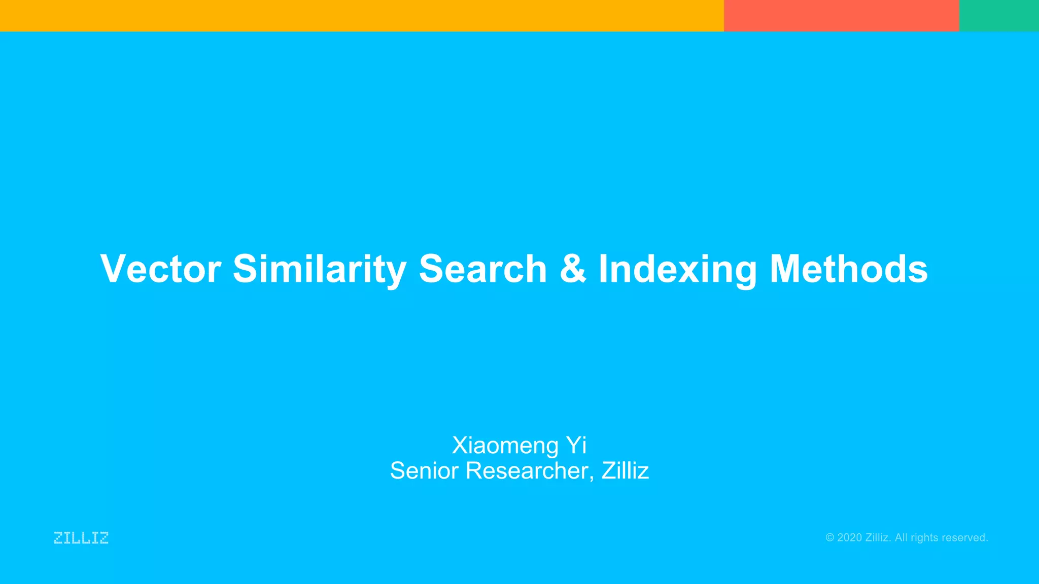 Vector Similarity Search & Indexing Methods | PDF