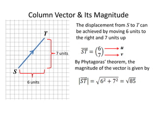 Vectors in 2 Dimensions | PPT