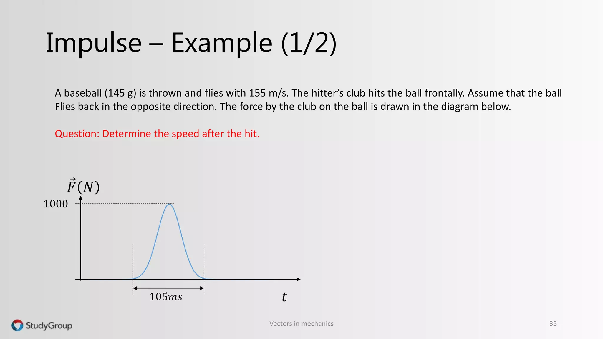 Vectors in mechanics | PPTX