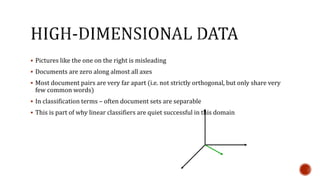 Vector space classification | PPTX