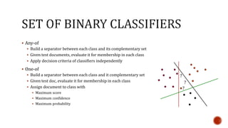 Vector space classification | PPTX