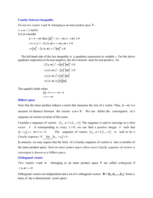 Vector space interpretation_of_random_variables | PDF | Programming Languages | Computing