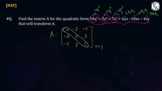 Vector Space & Quadratic Forms : DPP 01 Discussion Notes.pdf