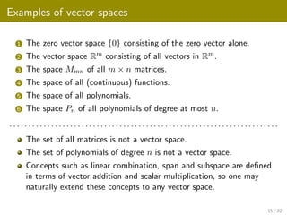 vector spaces notes.pdf