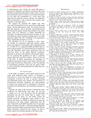 Vector sparse representation of color image using quaternion matrix analysis | PDF