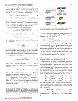 Vector sparse representation of color image using quaternion matrix analysis | PDF