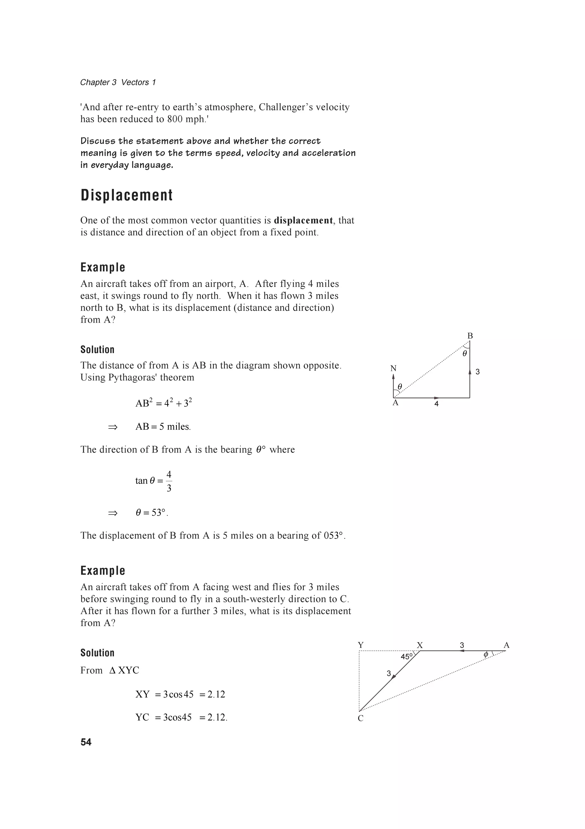 Vectors questions core maths alevel | PDF