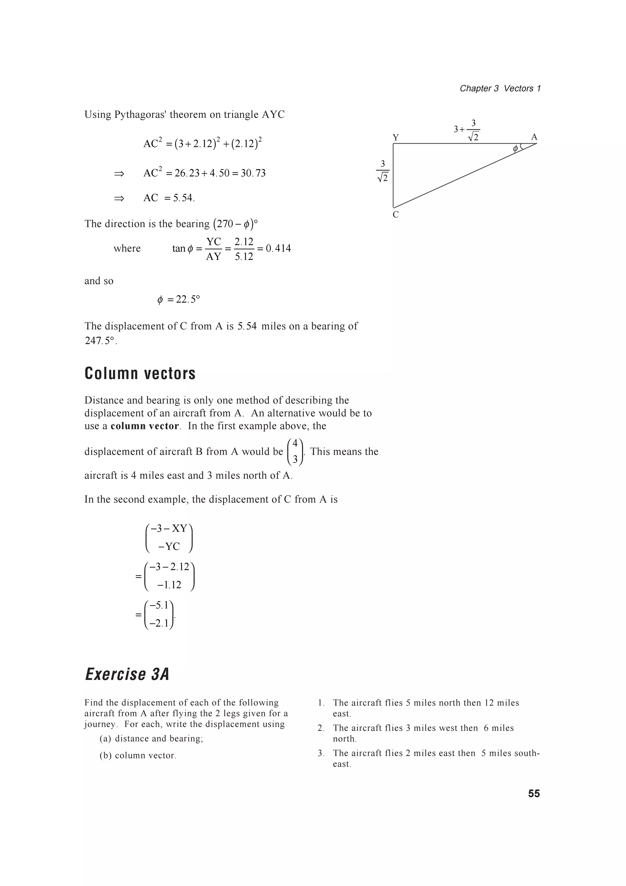 Vectors questions core maths alevel | PDF