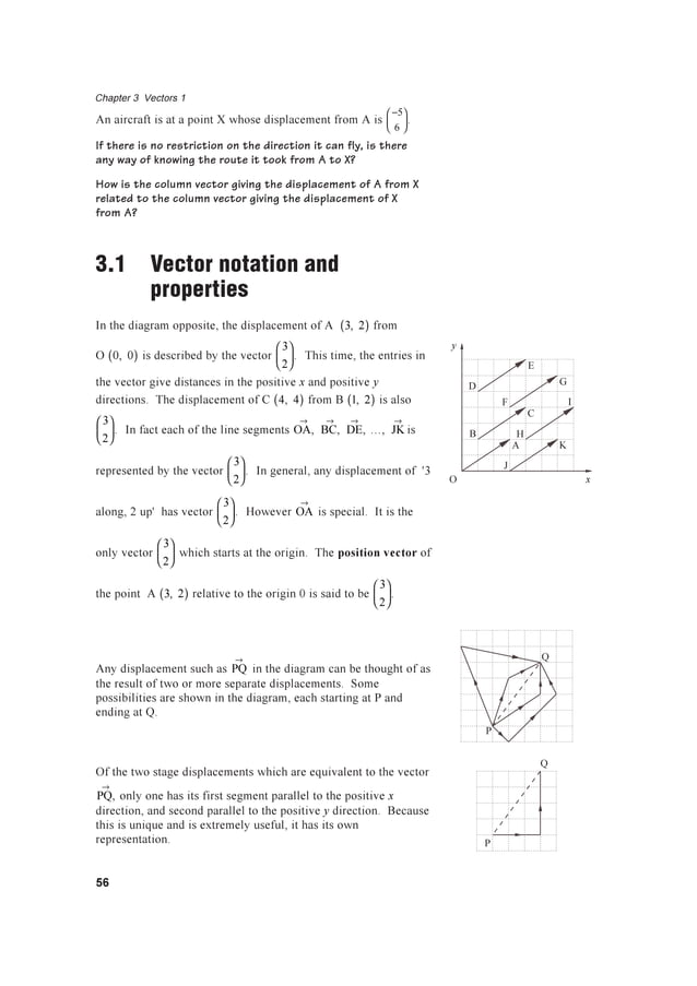 Vectors questions core maths alevel | PDF