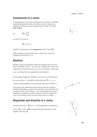 Vectors questions core maths alevel | PDF