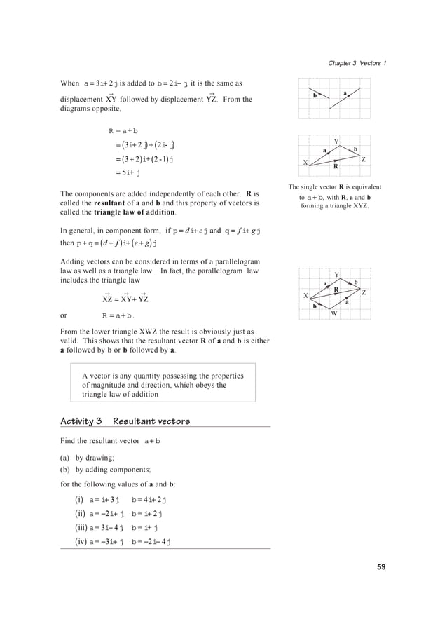 Vectors questions core maths alevel | PDF
