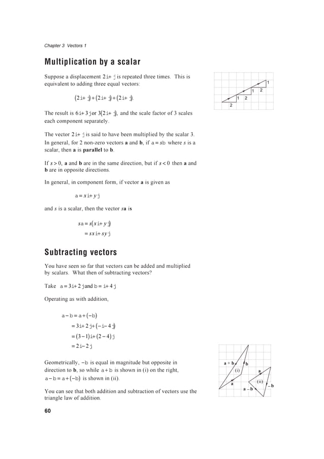 Vectors questions core maths alevel | PDF