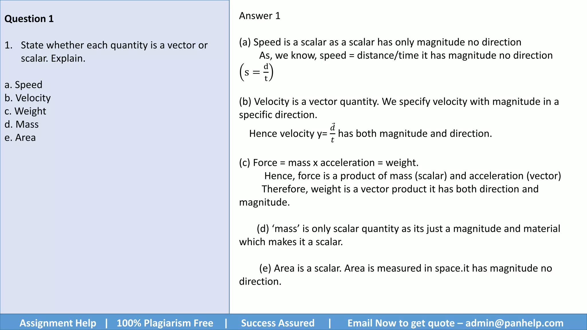 Vectors Unit Assignment- Calculus and Vector - VHS - MCV4U | PPTX