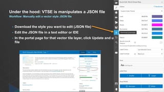 Vector tile style editor workshop | PPT