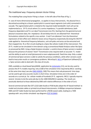 VECTOR VS PIECEWISE-LINEAR FITTING FOR SIGNAL AND POWER INTEGRITY SIMULATION | PDF | Technology ...